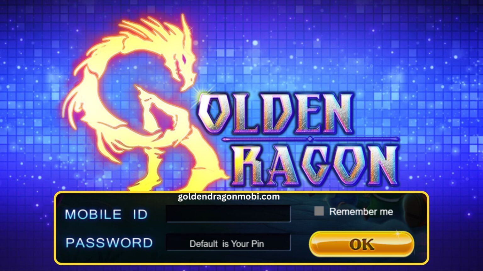 Playgd Mobi Golden Dragon Login